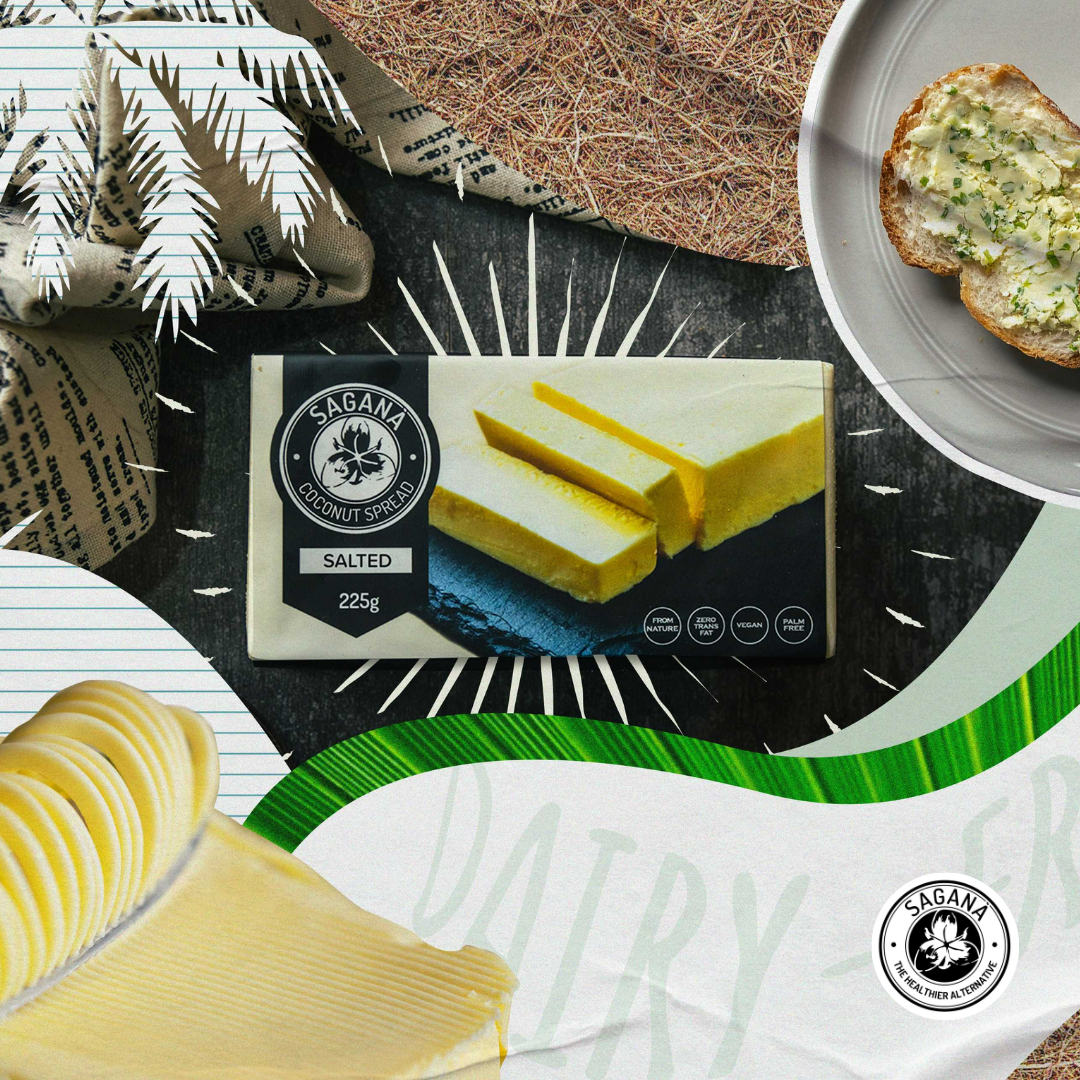 Meet The Dairy-Free Butter Made of Coconuts – SAGANÀ E-Store
